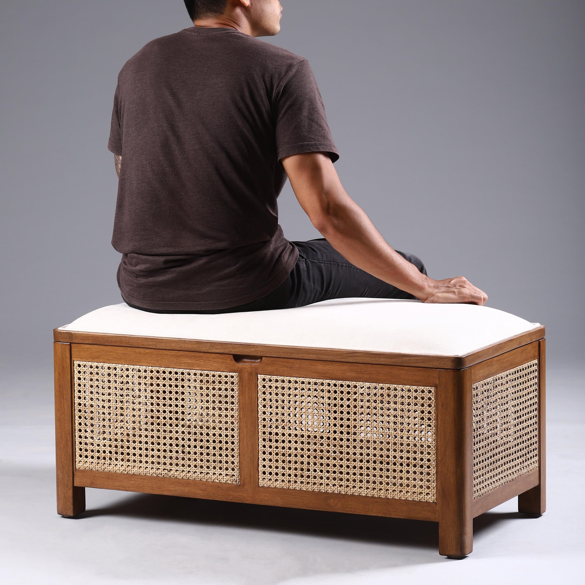 Paquita Trunk Bench – Casa Selma