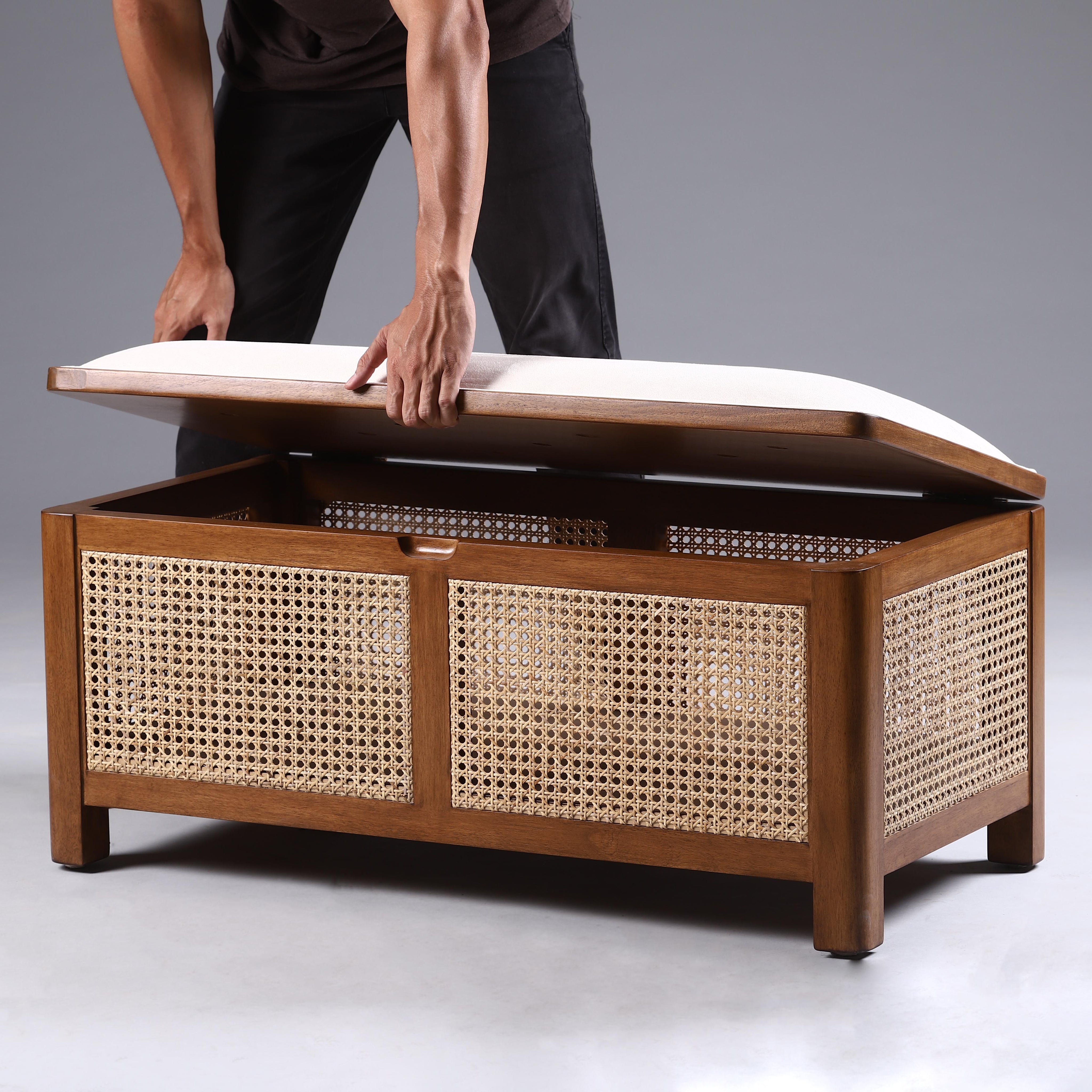 Paquita Trunk Bench – Casa Selma